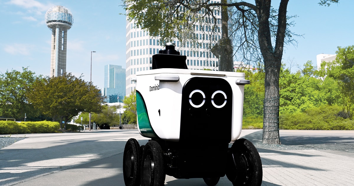 Serve Robotics 自主人行道配送 | NVIDIA