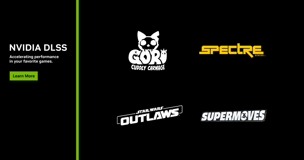 “跑酷对决 (Supermoves)”、Spectre Divide 和“哥里：可爱大灭绝 (Gori: Cuddly Carnage)”现已支持 DLSS AI 加速 | GeForce ...