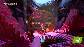 “我的世界 (Minecraft)”世界包 3 和 Windows 10 RTX Beta 版 | GeForce 新闻 | NVIDIA