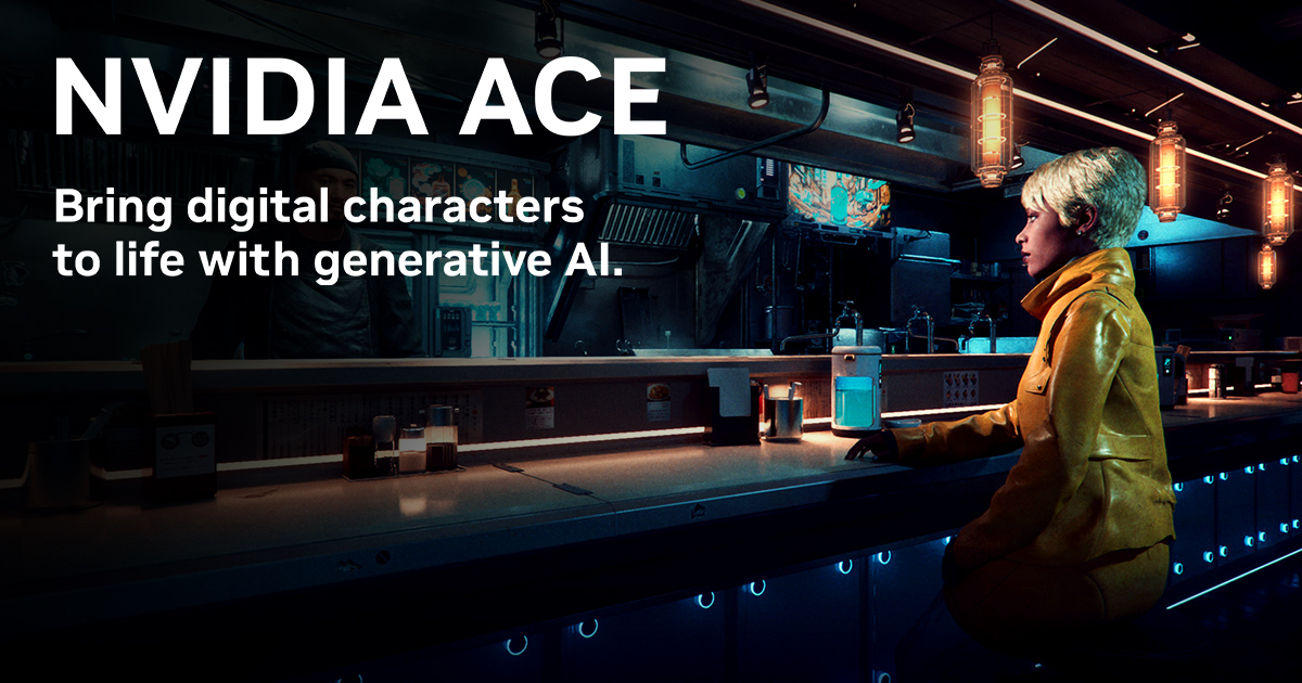 NVIDIA 和开发者开创性地使用 NVIDIA ACE 为游戏和应用创建逼真的虚拟人物 | GeForce 新闻 | NVIDIA