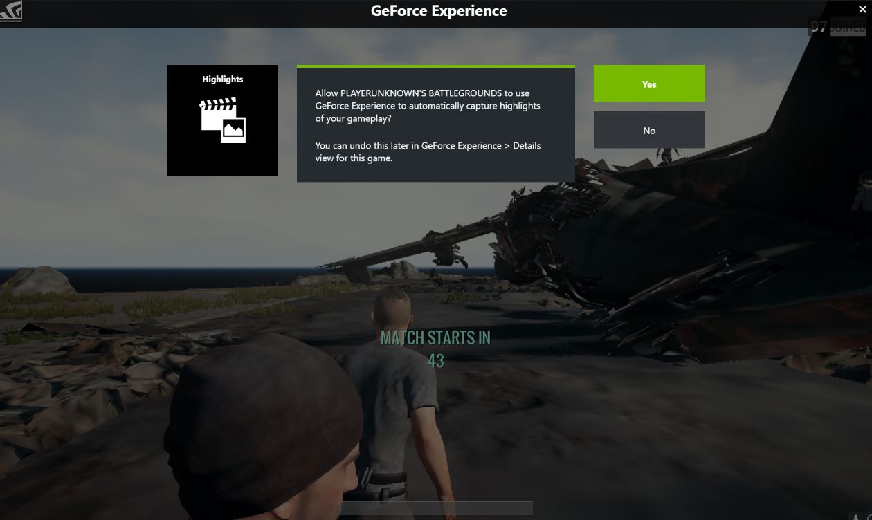 大吉大利，晚上吃鸡！现在可以利用 ShadowPlay Highlights 自动捕捉您在“绝地求生大逃杀 (PlayerUnknown's ...