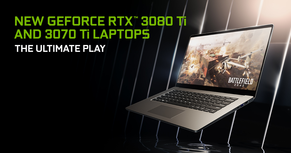 搭载第 4 代 Max-Q 技术的全新 GeForce RTX 30 系列笔记本电脑现已上市，其中包括全新 GeForce RTX 3080 ...