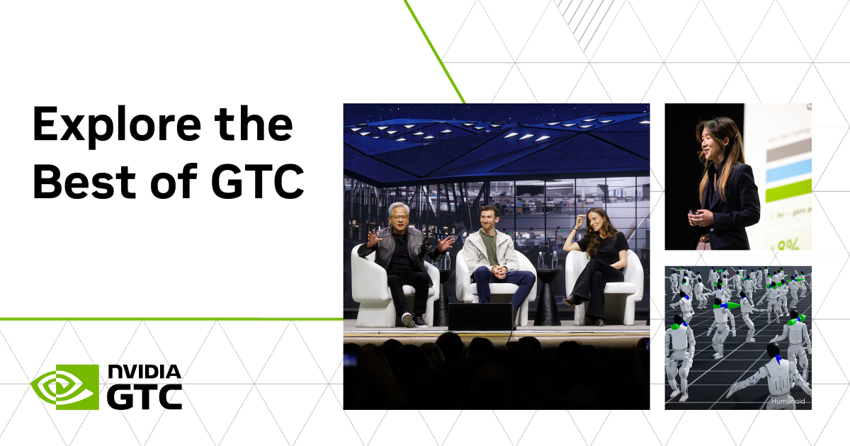 NVIDIA GTC 精彩内容：AI 突破和推荐会议 | NVIDIA GTC