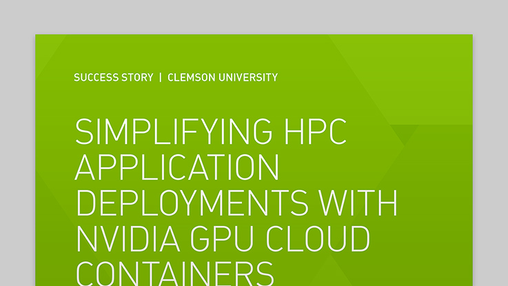 HPC 可视化容器 | NVIDIA GPU Cloud